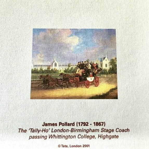 Painting by James Pollard, "The Tally-Ho" — Suomen Minimaailma Oy