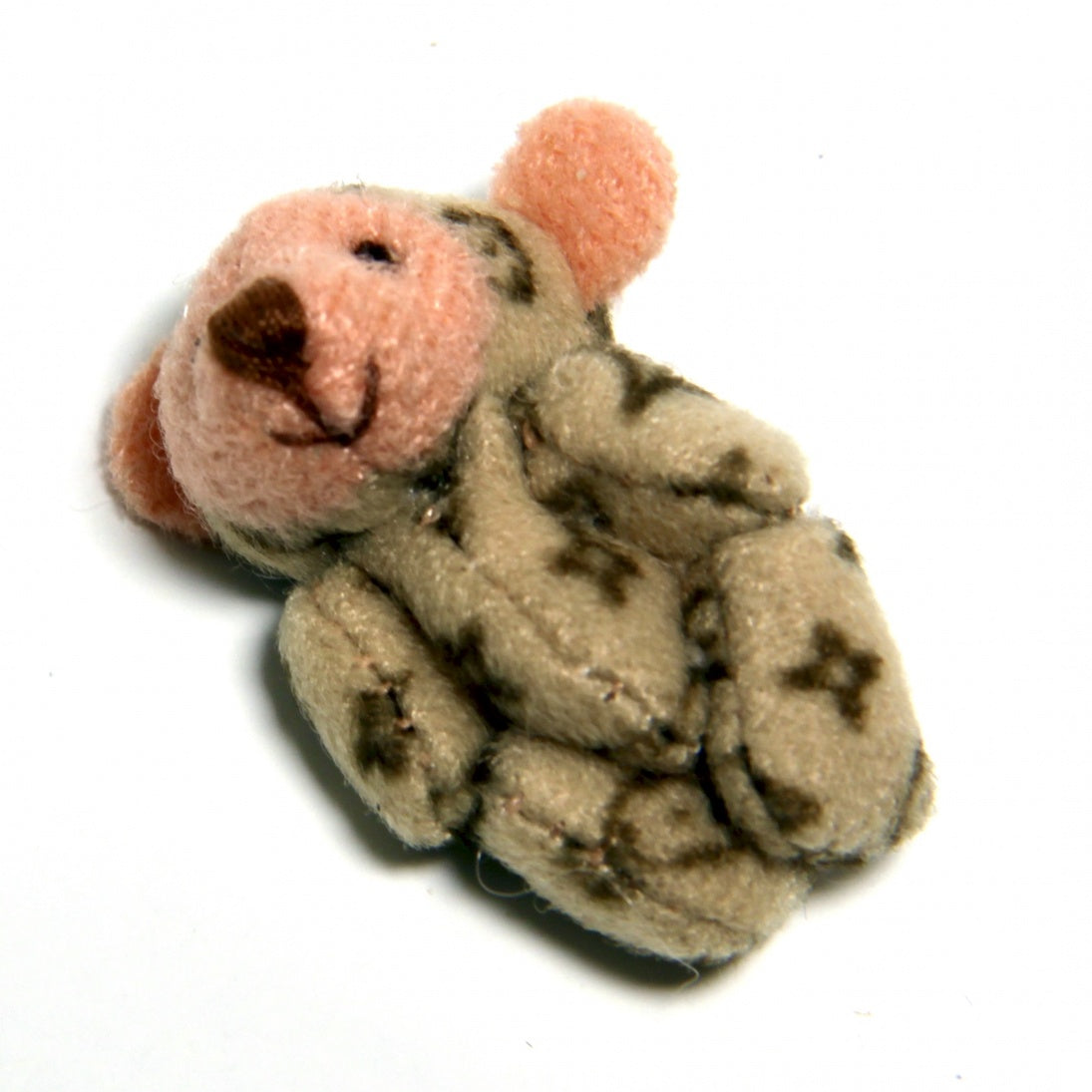 Pehmolelu, apina tai koala, ruskea, 3 cm - Suomen Minimaailma Oy