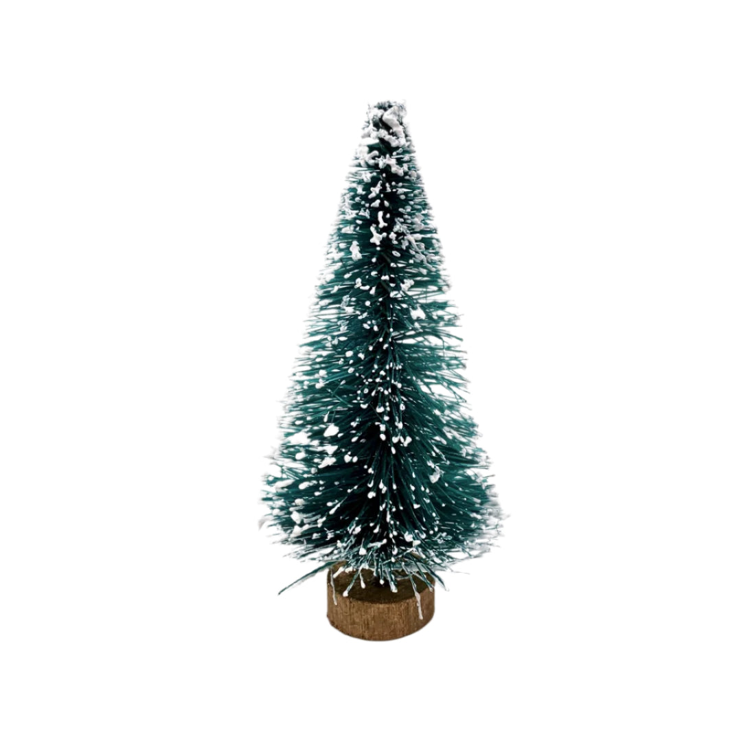 Luminen kuusi, 7 cm, puinen jalusta - Suomen Minimaailma Oy